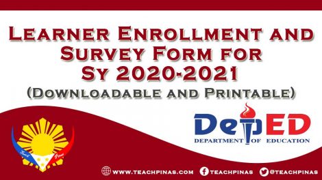 DepEd Enrollment Procedures for S.Y. 2021-2022 - Teach Pinas