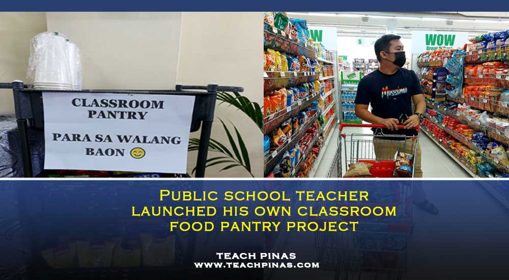 Public school teacher launched his own classroom food pantry project ...